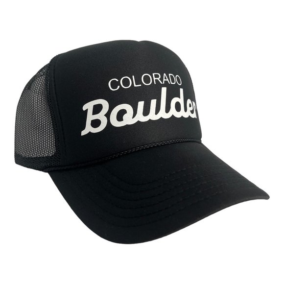 OTTO | Accessories | New Vintage Boulder Colorado Sports Script Black ...